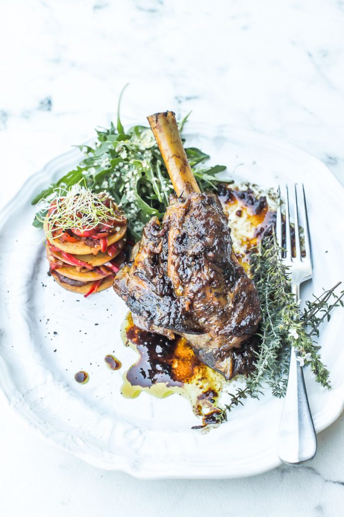 Becquets d'agneau confits aux épices douces - Quatre Saisons Au Jardin