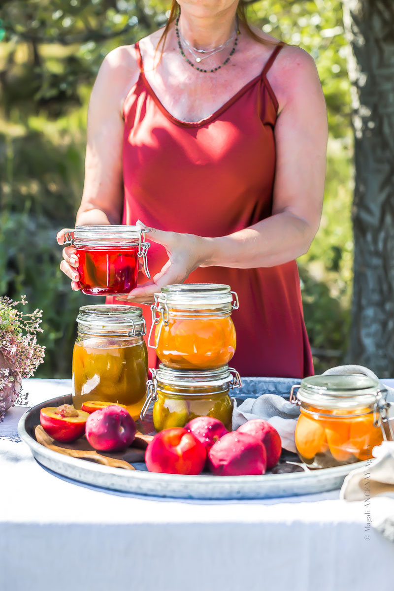Fruits en conserve au naturel - Quatre Saisons Au Jardin