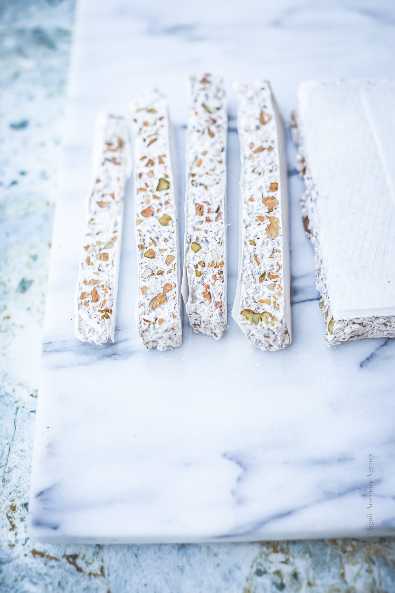 Le traditionnel nougat blanc de provence - Quatre Saisons Au Jardin