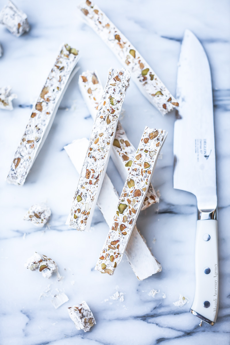 Le traditionnel nougat blanc de provence - Quatre Saisons Au Jardin