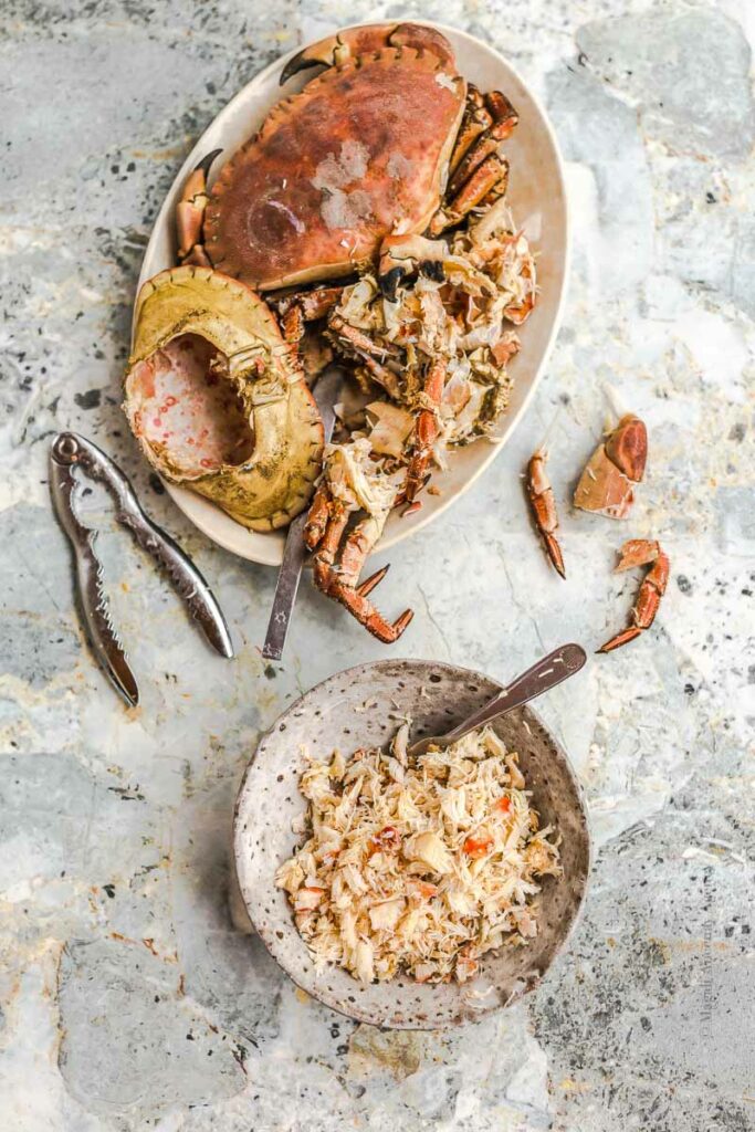 Crabe farci aux saveurs asiatiques - Quatre Saisons Au Jardin