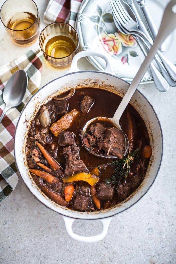Daube de boeuf à la Provençale, recette de famille - Quatre Saisons Au ...
